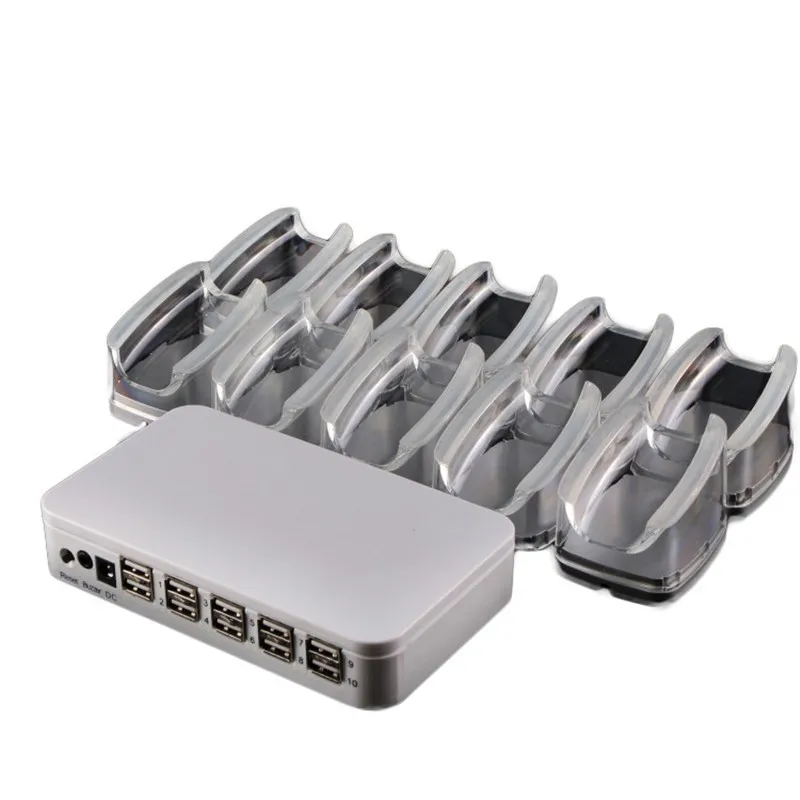 (3 Set/lot) Centralized Display Retail Mobile Phone Store 10 Port Demo ...