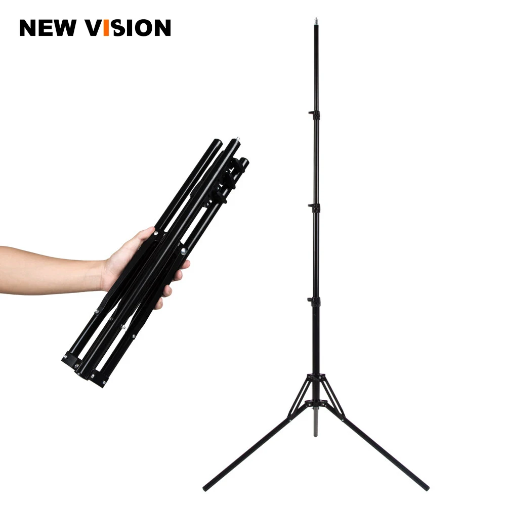 180cm Reverse Fold 4 Section Light Stand For Studio Flash,portable ...