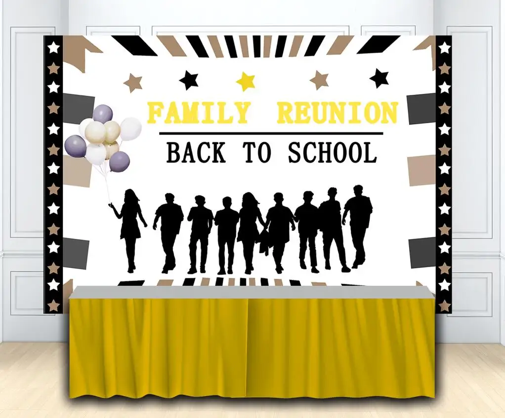 Family Reunion Backdrop