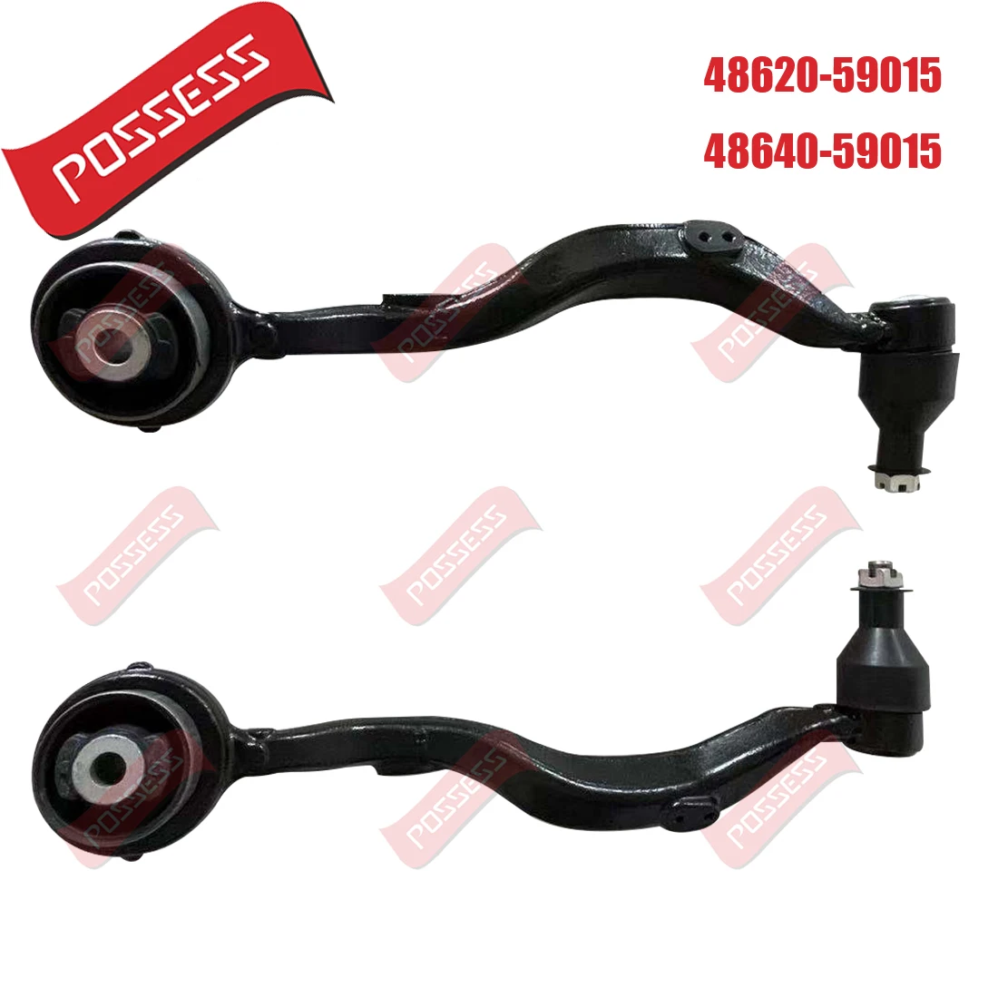A Pair of Front Lower Suspension Control Arm Curve For Lexus LS460 ...