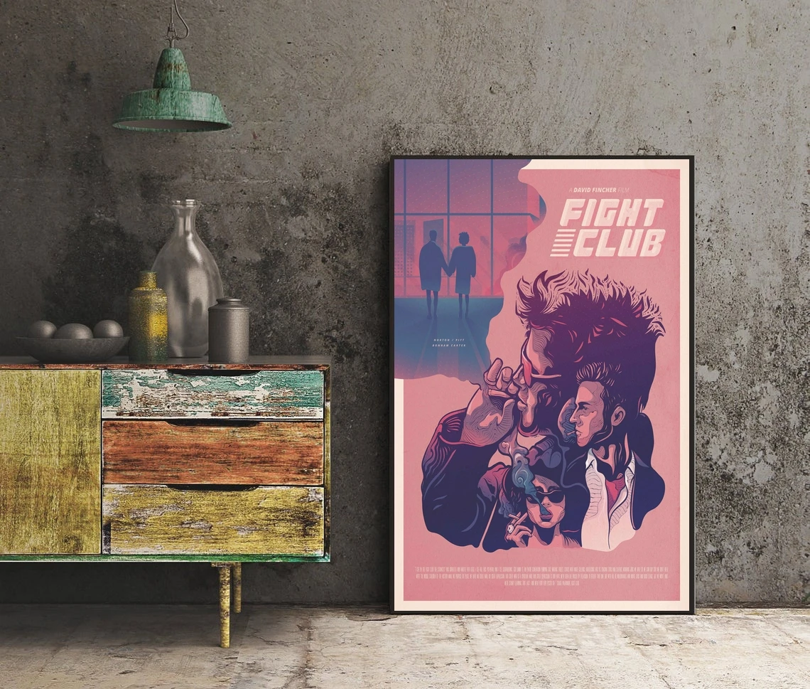 Fight Club Movie Poster Soap