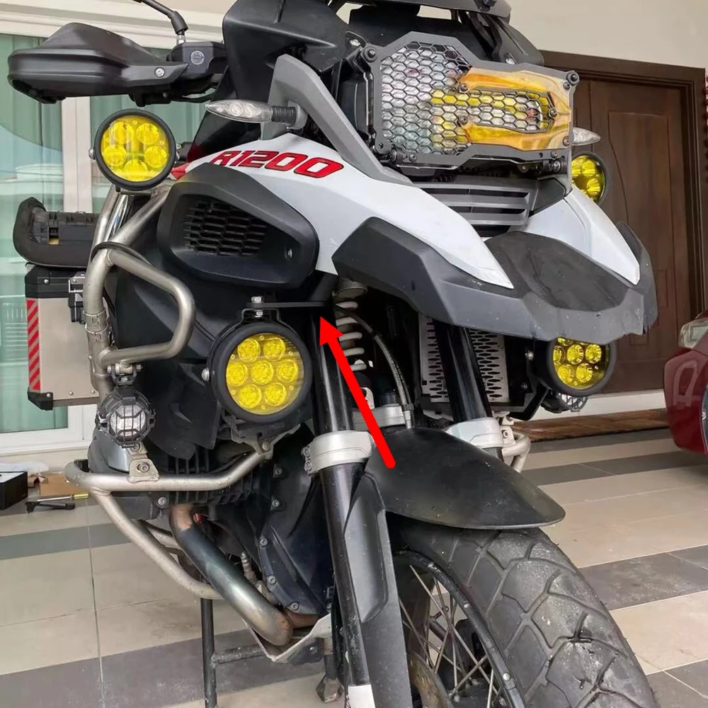 Other Motorcycle Parts - Motorcycle LED Lights Bracket Auxiliary Lights ...