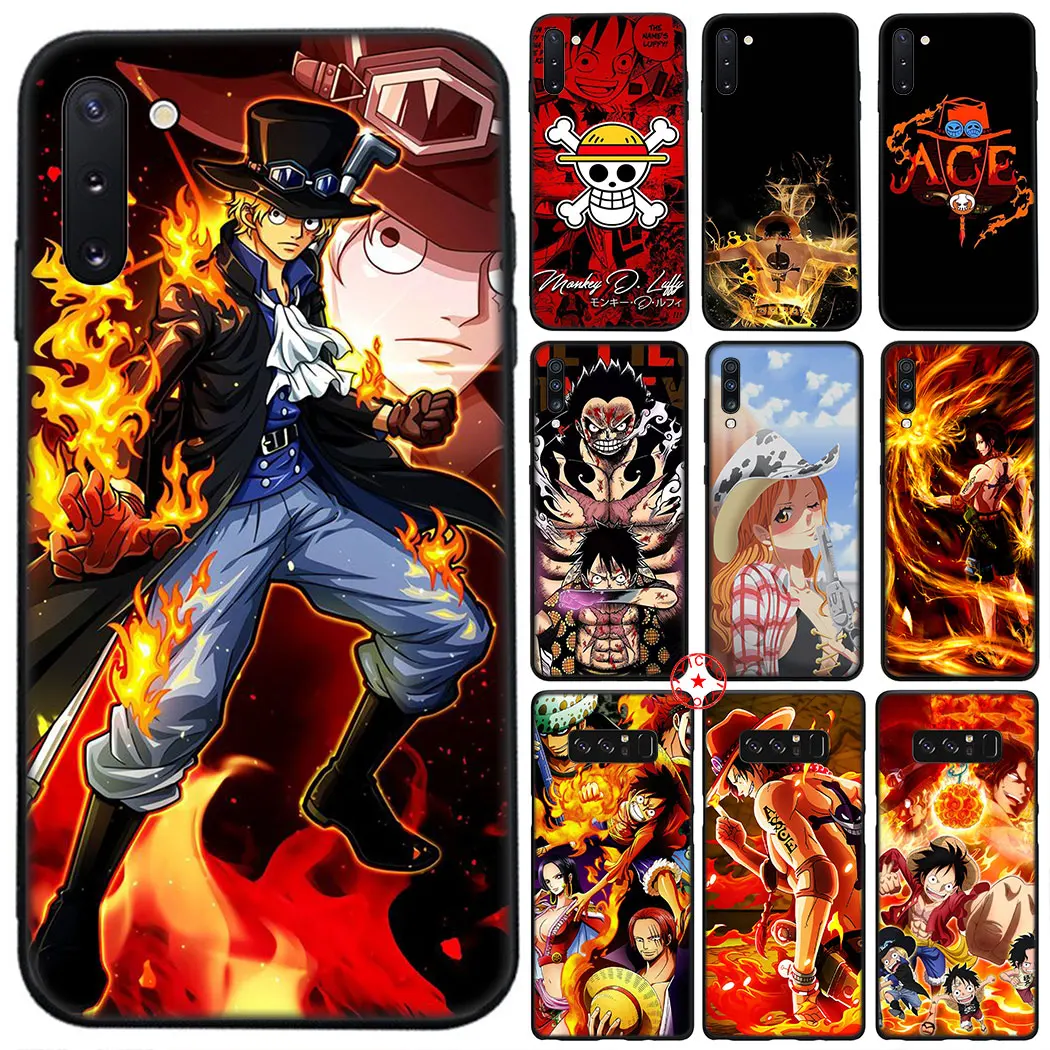 One Piece Luffy Soft Silicone Case for Samsung Galaxy A70 A60 A50 A40 ...