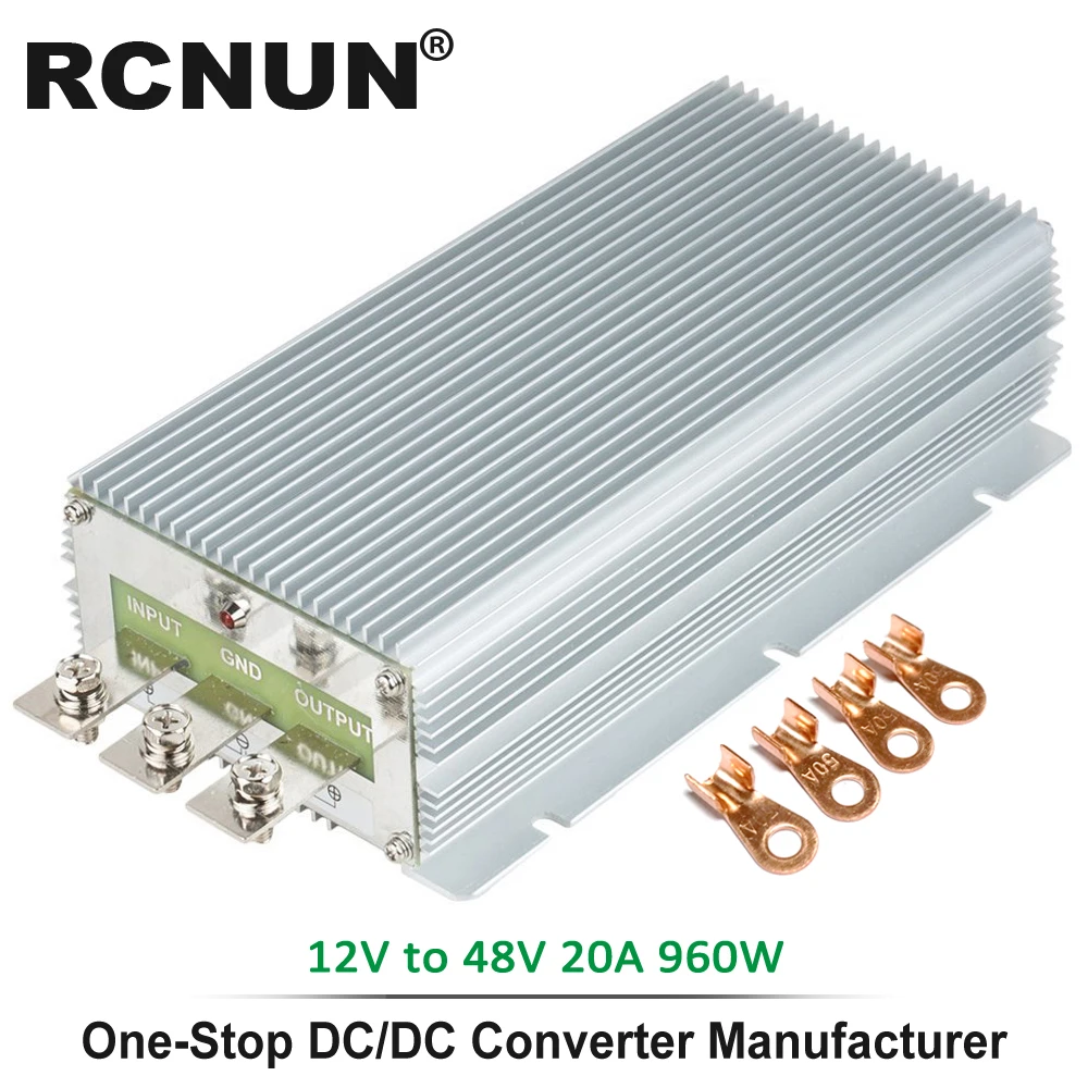 고전력 DC 부스트 컨버터, 전기 자동차용 스텝 업 전압 조정기, 12 V ~ 48 V 20A, 1000W|dc converter|20a boostdc dc boost ...