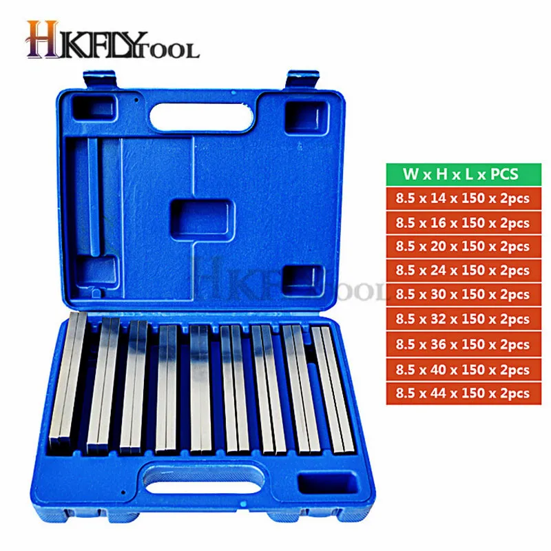 High-Quality-150x9mm-150x8-5mm-18pcs-9pairs-Precision-Parallel-Set ...