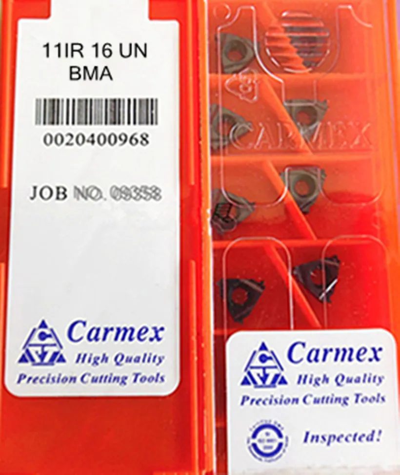 11IR 16UN 18UN 20UN 24UN 14W 19W 19BSPT BMA Carmex thread insert ...