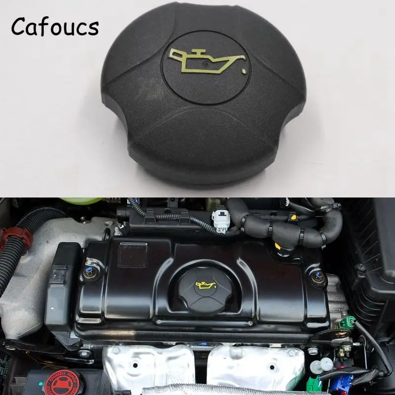 Cafoucs Car Engine Oil Filler Cap For Peugeot 106 205 206 207 306 307 ...