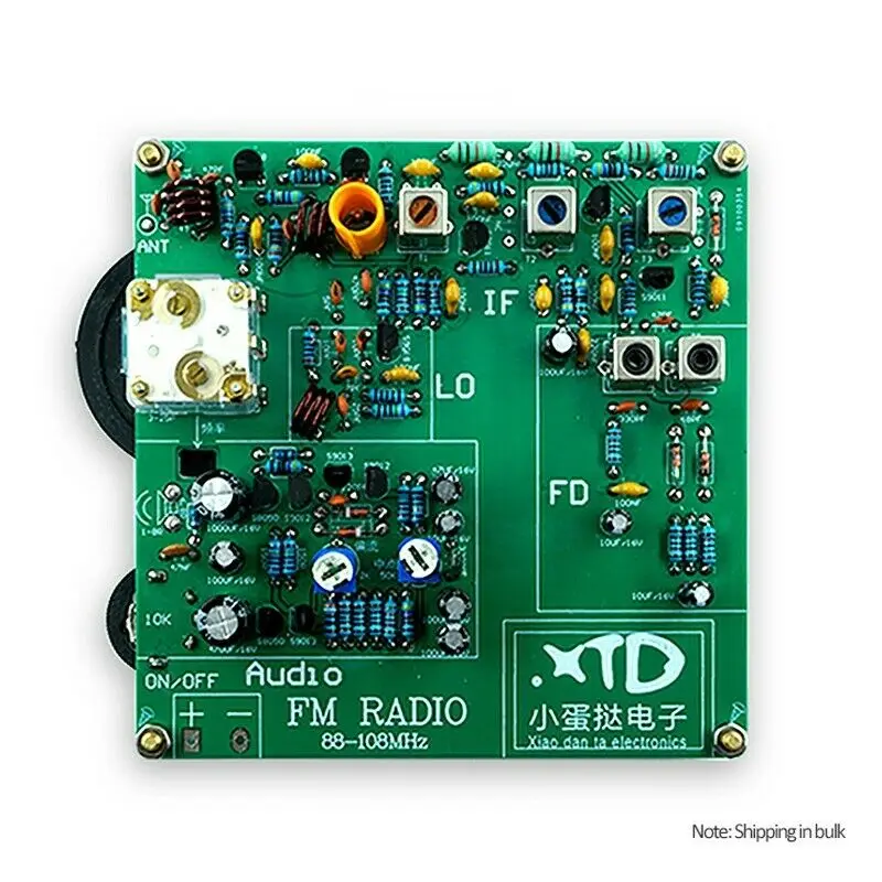 DIY KIT 88-108MHz FM Radio Kit FM Radio DIY Radio Receiver Kit Fully ...
