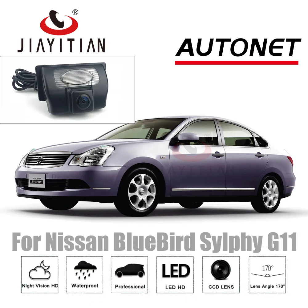 JIAYITIAN-rear-camera-For-Nissan-BlueBird-Sylphy-G11-B17-2005-2017 ...