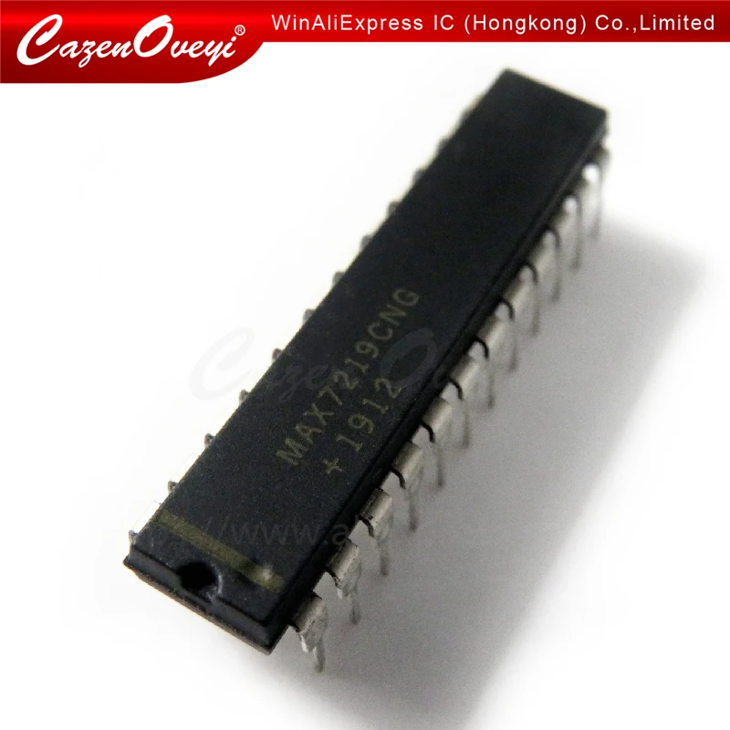 5pcs/lot Max7219 Max7219cng Max7219eng Dip-24 In Stock - Integrated ...