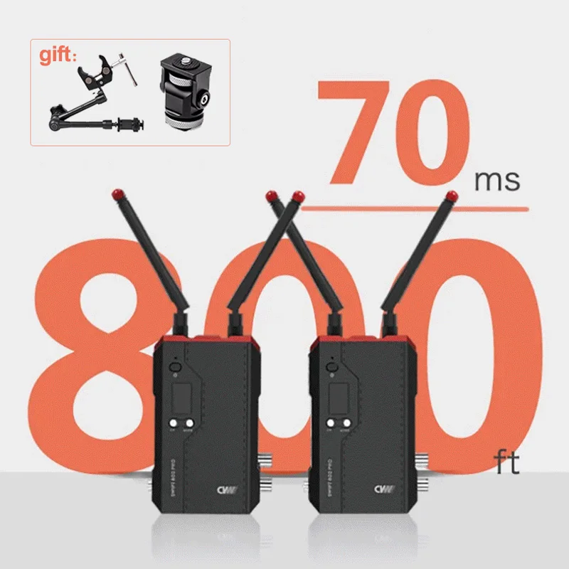 Review CVW SWIFT 800pro HDMI SDI wireless 800ft Transmission kit for ...