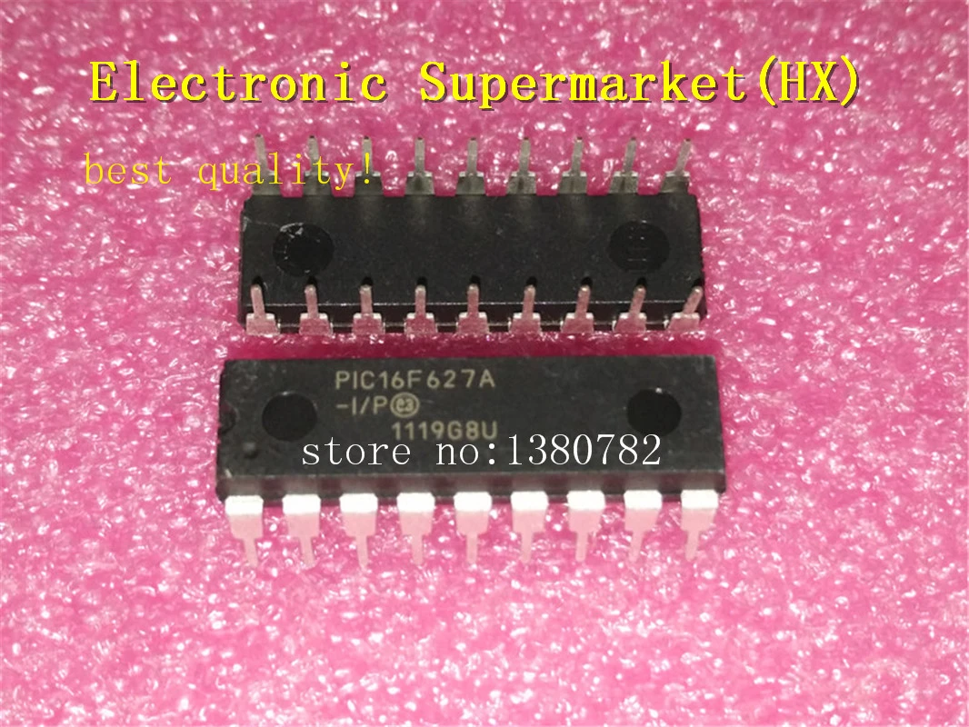 Free Shipping 20pcs/lots Pic16f627a-i/p Pic16f627a Dip-18 Ic In Stock! - Integrated Circuits ...