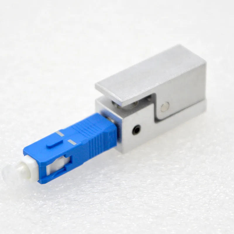 5PCS-New-Optics-Fiber-Connector-SC-Square-Bare-Fiber-Flange-Temporary ...