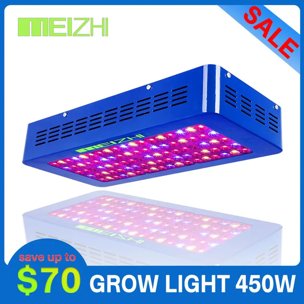 Meizhi Reflector Led 450w Grow Light Full Spectrum Indoor Hydroponics ...