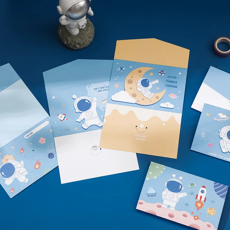 Space Themed Paper Stationary