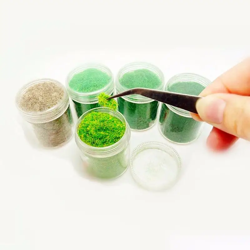 Fake Grass Powder Miniature | Sand Grass | Miniature Grass Artificial ...
