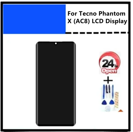 Tecno Phantom X (AC8) dokunmatik LCD ekran Panel ekran Digitizer ...