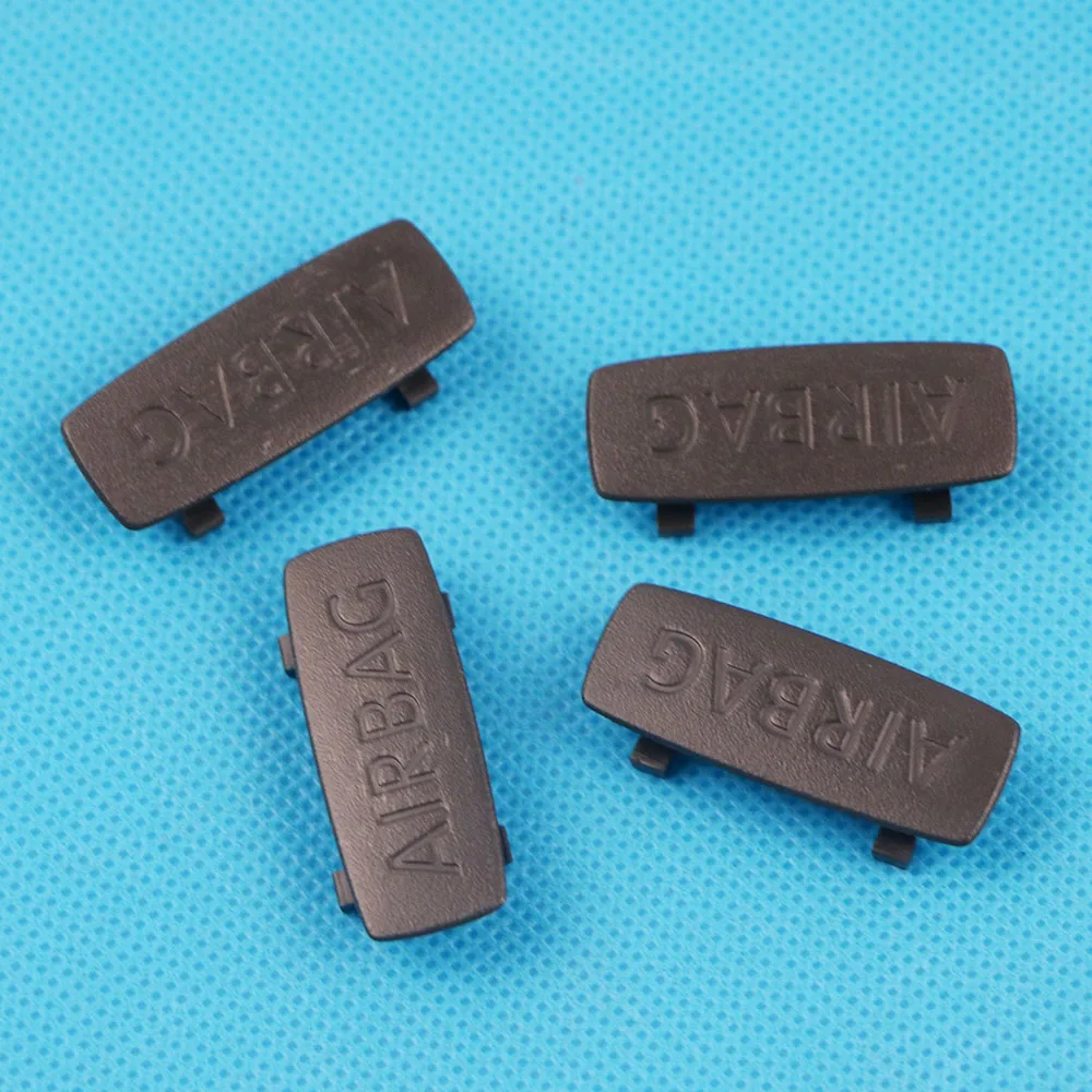 4 개/대 블랙 A B C 필러 삽입 트림 커버 "에어백" 배지 CC 골프 제타 Passat 폴로 Touran 5G0853437 ...