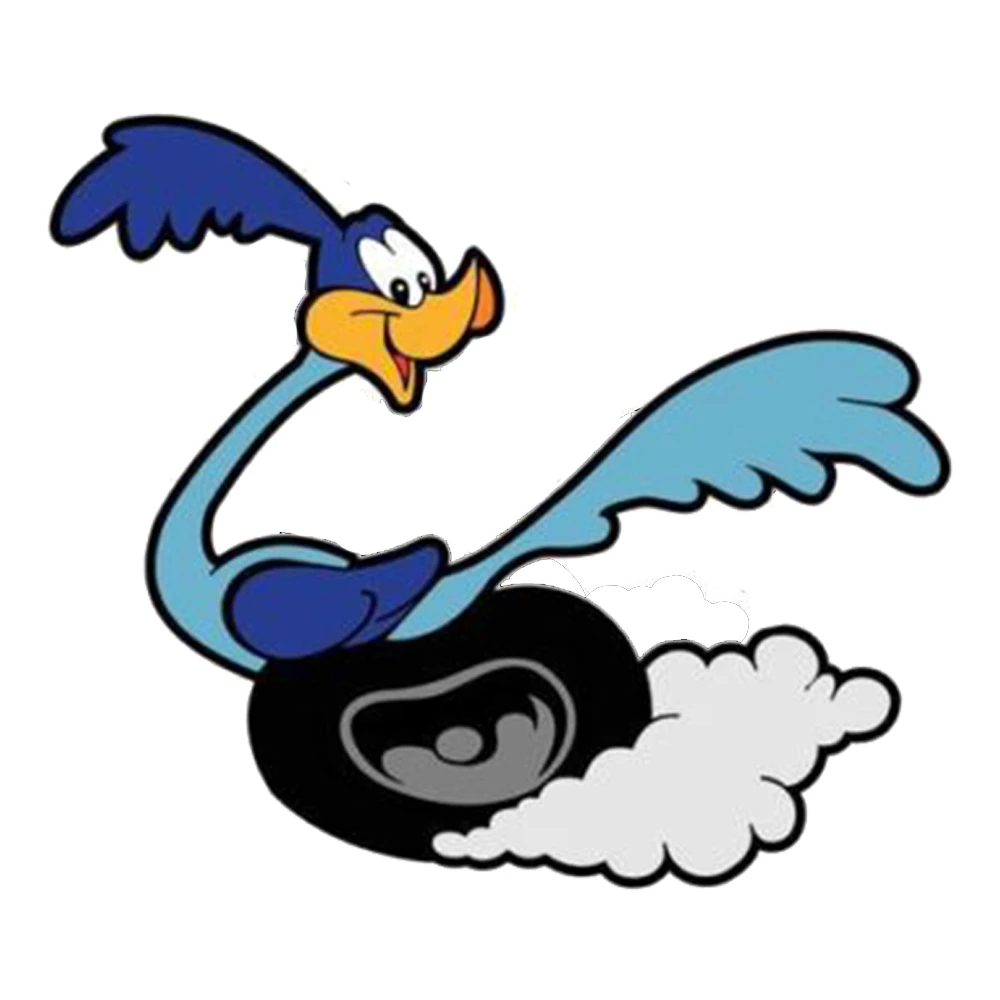 Warner Brothers Looney Tunes Road Runner Bumper Sticker Decal ...