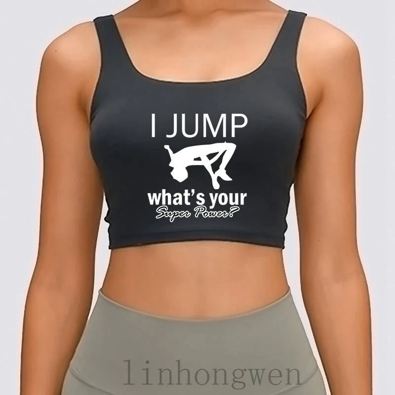High-Jump-Design-Women-Tank-Top-Design-Fashion-Fitness-Clothing-Summer ...