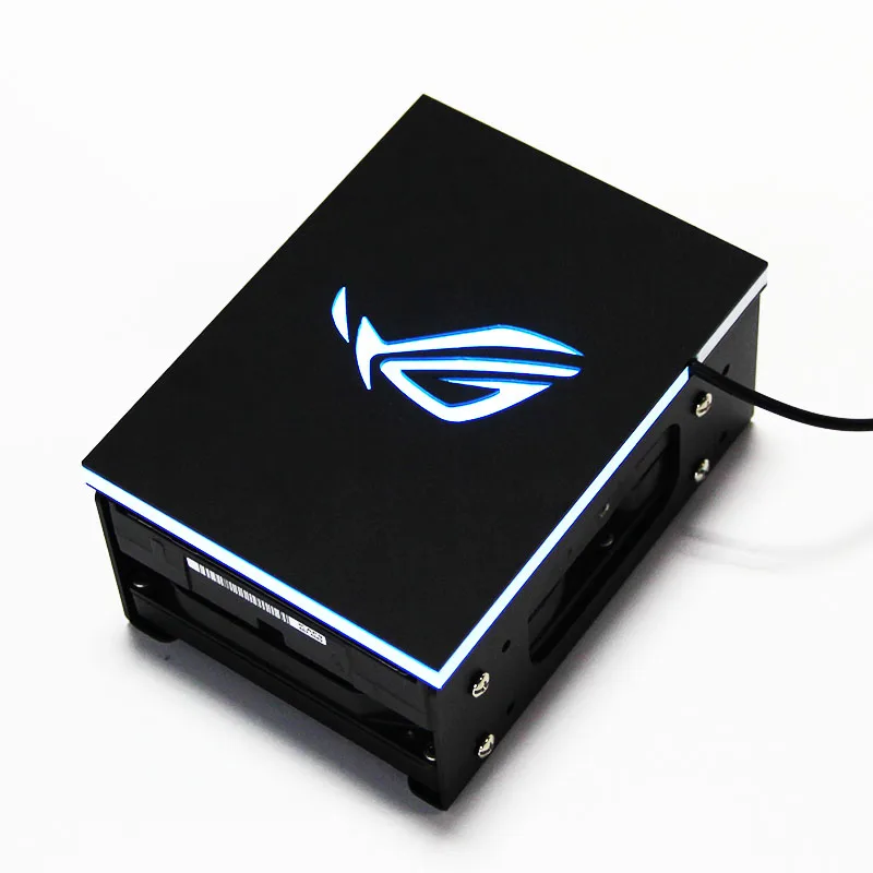 RGB chassis luminous decoration hard drive bracket dust cover 5V ...