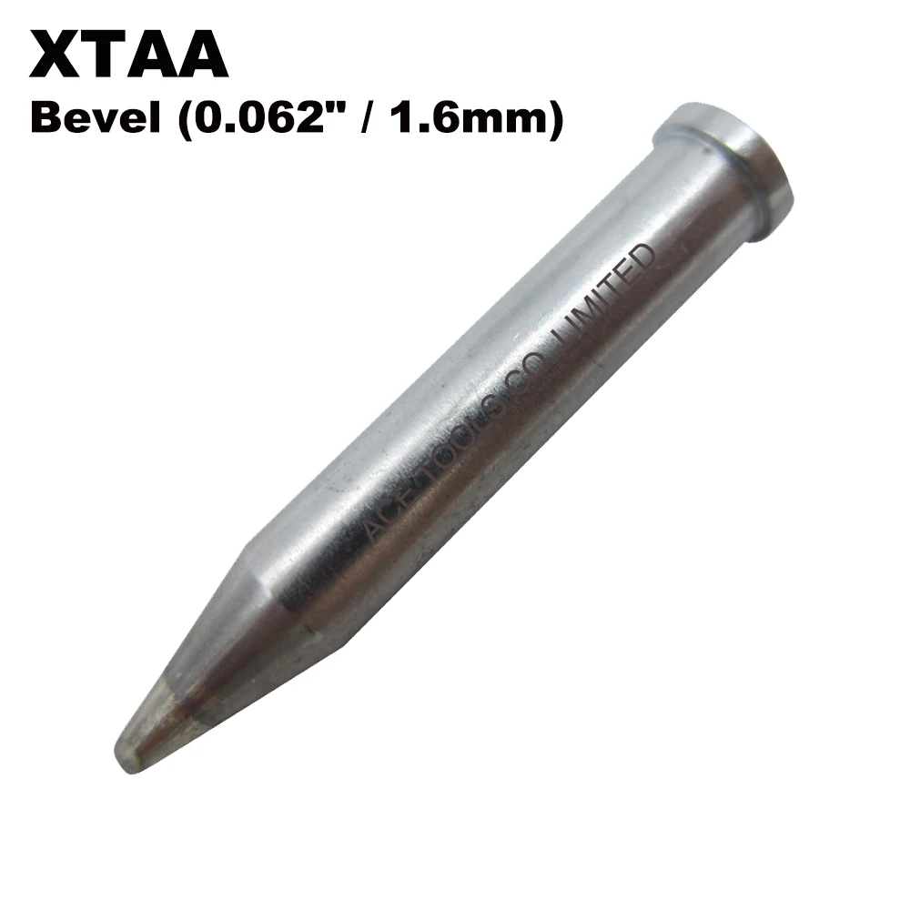 Xtaa Bevel Replacement Soldering Tip Fit Weller Wxp120 Wp120 Wp120ig ...