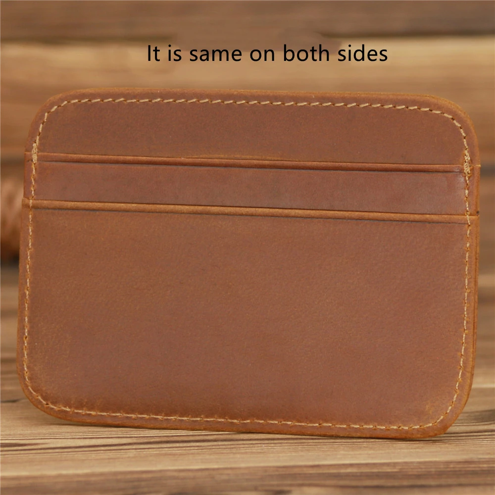100-Genuine-Leather-Card-Holder-Super-Slim-Soft-Engravig-Wallet-Mini ...
