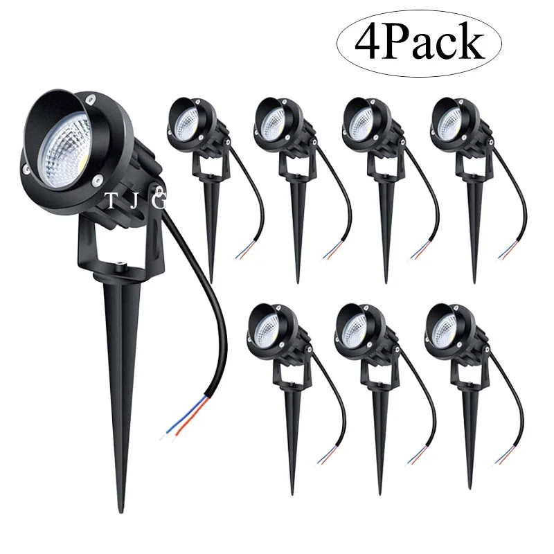 LED COB Garden lighting 3W 5W 10W Outdoor Spike Lawn Lamp Waterproof ...