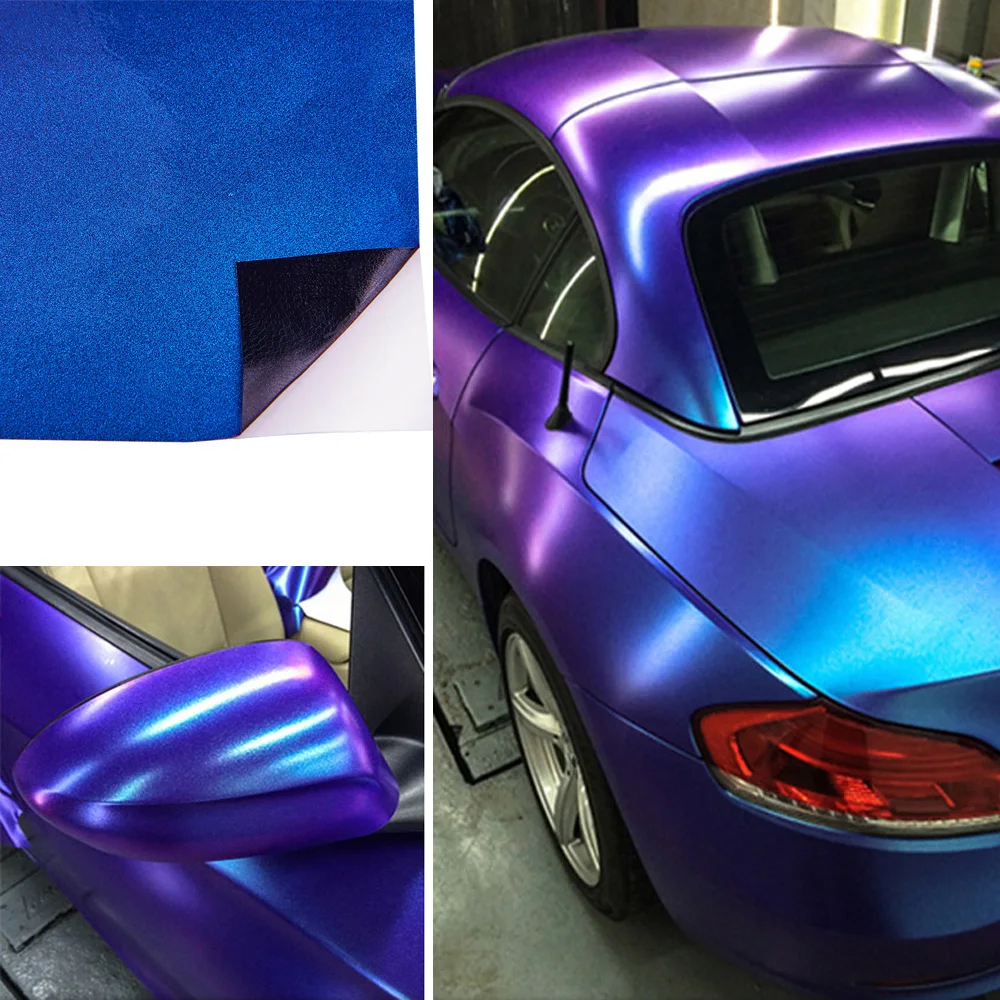 Glitter Purple Car