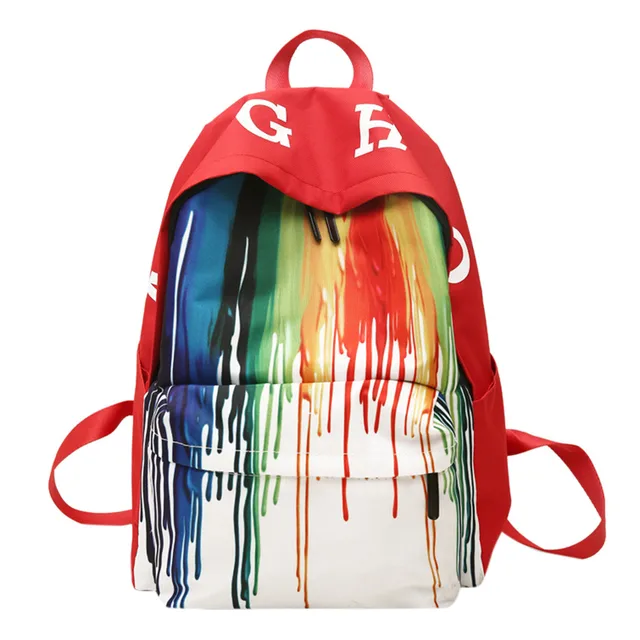 Rainbow Pride Dripping Paint Backpack (Various Colors) - Queerks™