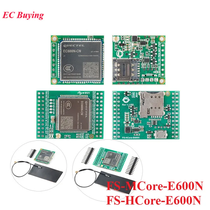 EC600N CAT1 모듈 코어 보드, 4G 풀 넷콤 EC600N 개발 보드 모듈, LTE Quectel STM32 FS-HCore-E600N FS-MCore-E600N