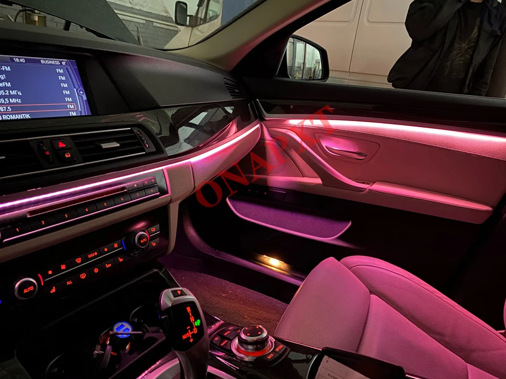Interior-Door-Panel-Decorative-Trims-Lamp-LED-Atmosphere-Light-Upgrade ...