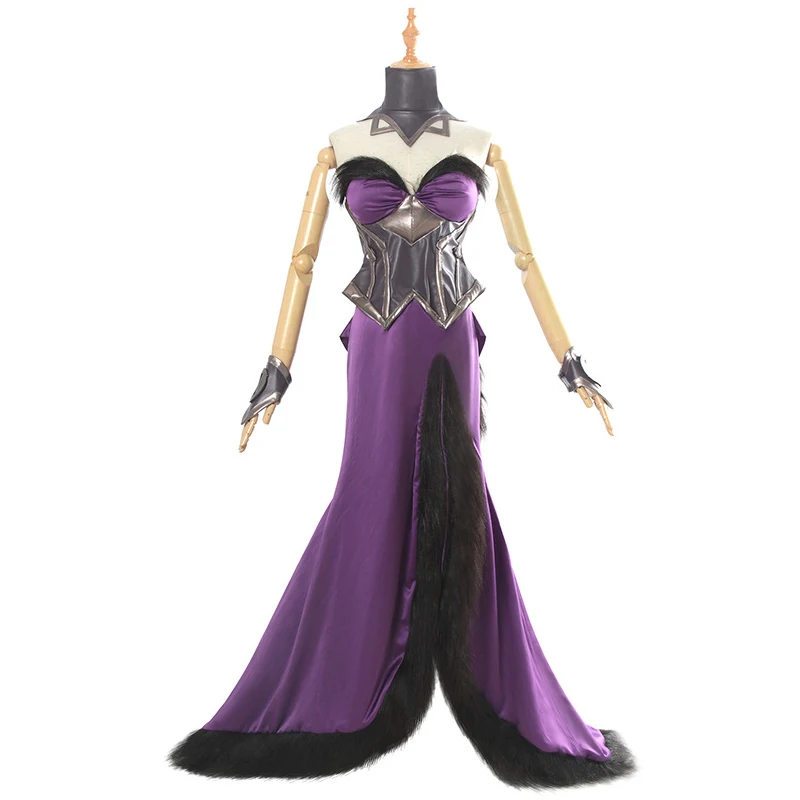 Game LOL Cosplay Costumes The Fallen Morgana Cosplay Costume Halloween ...
