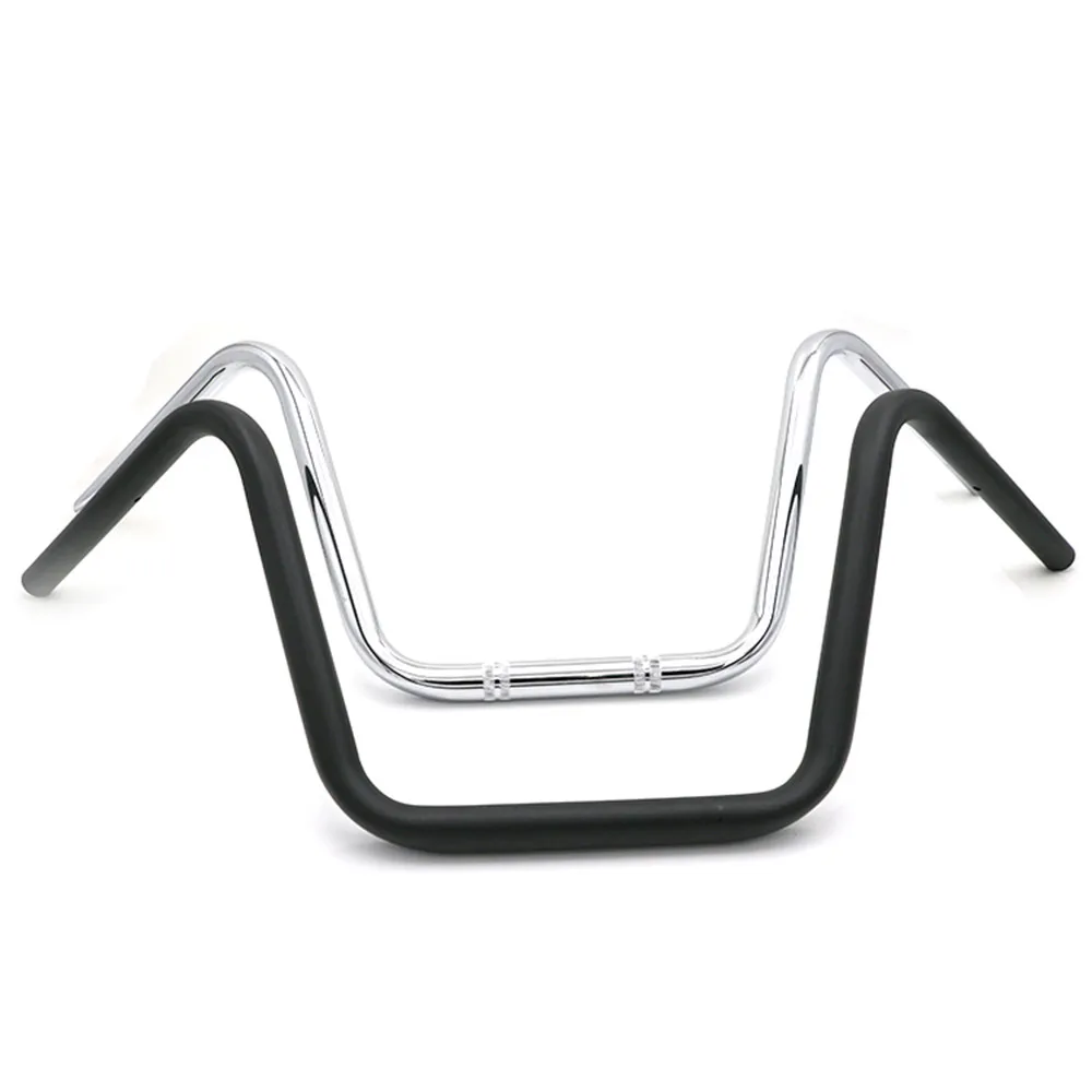 25MM-1-Motorcycle-High-Rider-Steel-Handlebars-Bars-Fits-For-Honda ...