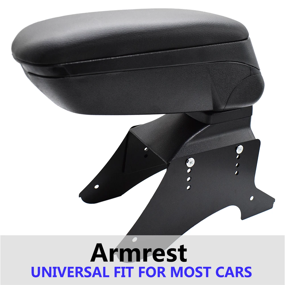 New Pu Leather Car Center Console Front Armrest Box For Arm Rest ...