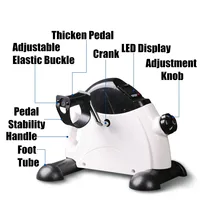 Mini Pedal Exercise Bike Trainer LCD Display Indoor Cycling Bikes ...
