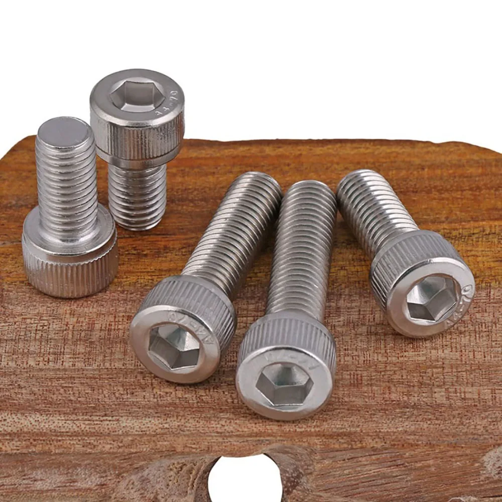 M10(1pcs)-90mm -Vis à tête hexagonale en acier inoxydable 316, M2 M2.5 M3 M4 M5 M6 M8 M10 M12 ...