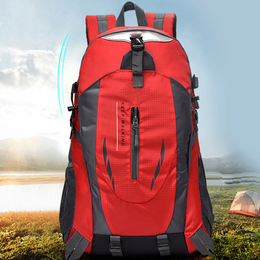 40L Camping Backpacks Women Mens Backpack Tourism Travel Hiking Cycling ...