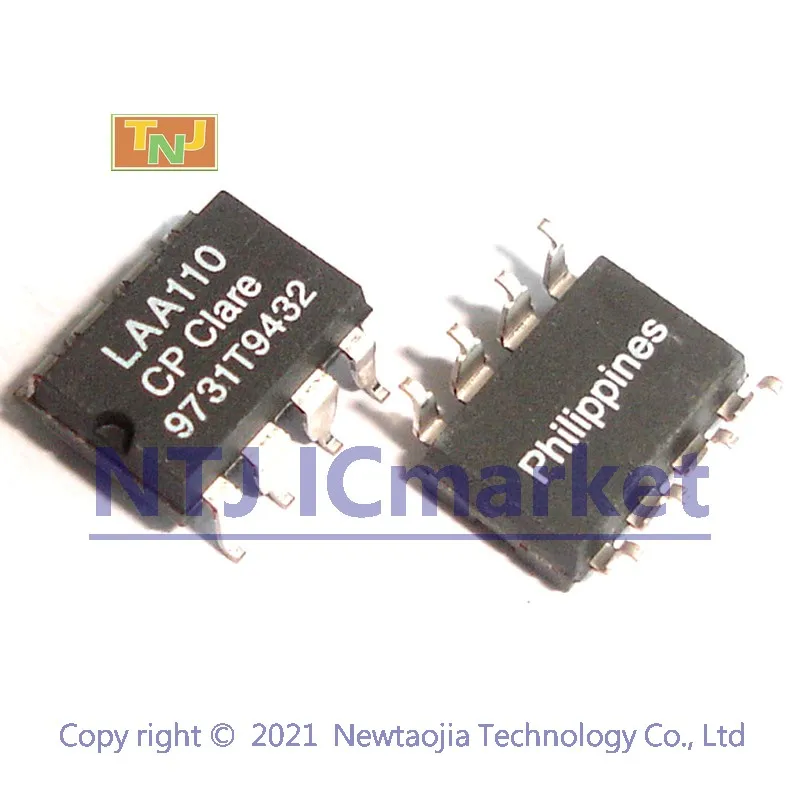 10 Pcs Laa110 Smd-8 Dual Pole Optomos Relays Chip Ic - Integrated ...