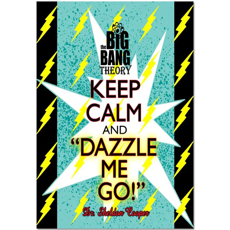 Sheldon Cooper Bazinga Poster