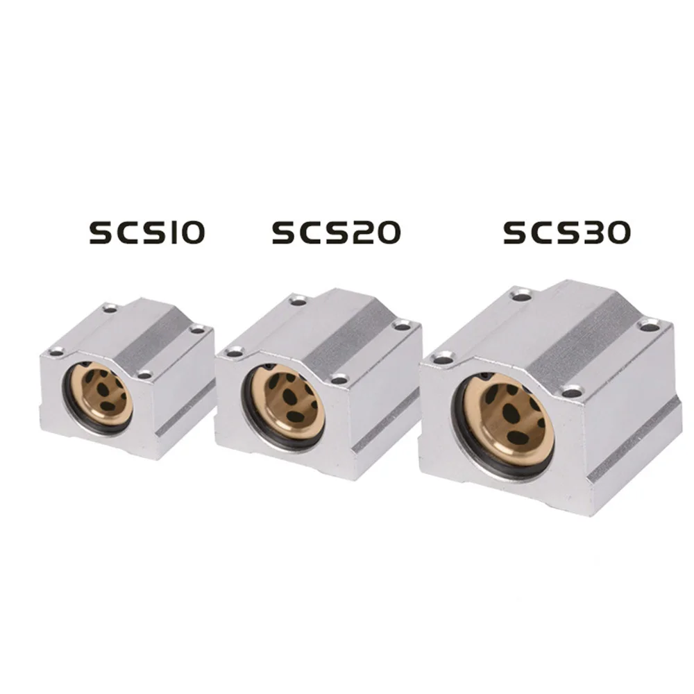 1pc Scs8uu Scs6uu Scs10uu Scs12uu Scs10luu Scs16uu With Copper Sleeve ...