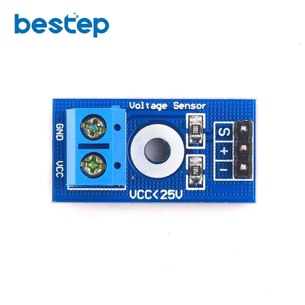 Sensor-Tegangan-Deteksi-Tegangan-Modul-DC-0-25V-dengan-Kode-Sensor ...