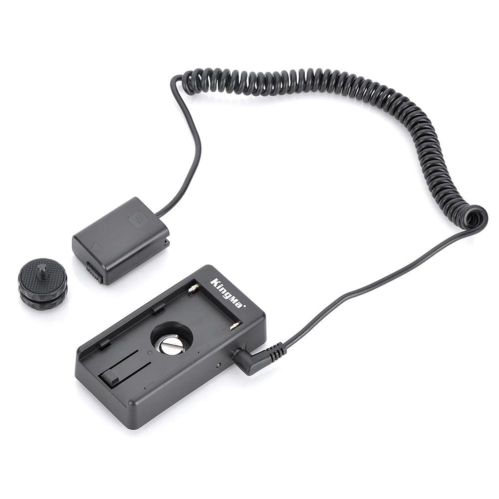 Kingma Np-fw50 Dummy Battery With Np-f Battery Adapter Plate For Sony ...