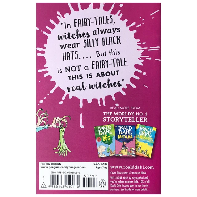Matilda Book Back Cover