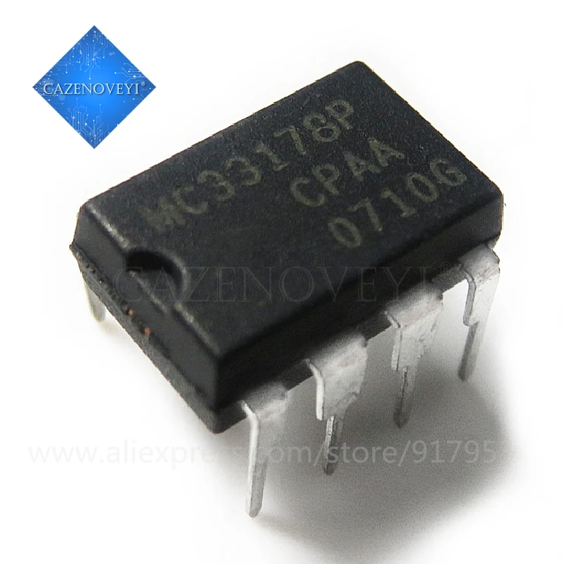 10pcs/lot Mc33178p Mc33178 Dip-8 In Stock - Integrated Circuits - AliExpress