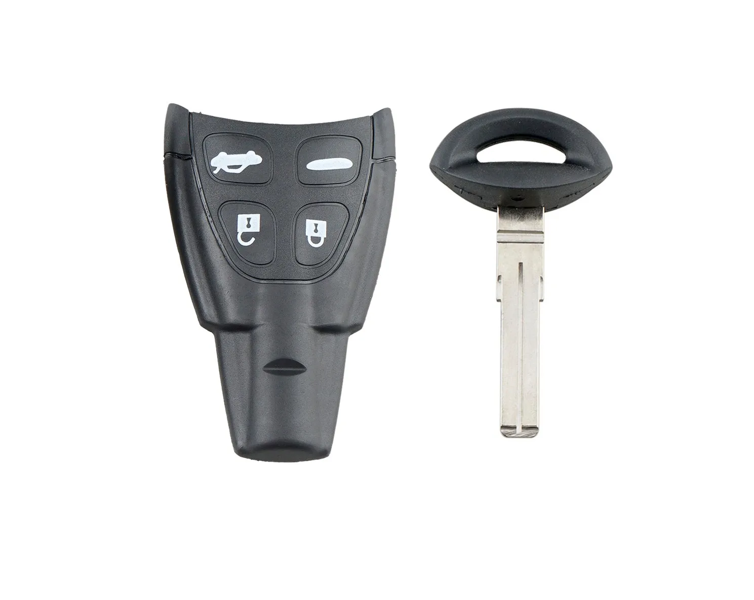 50pcs Ltqsaam433tx Smart Car Key Shell For Saab 9-3 93 2003-2007 Car ...