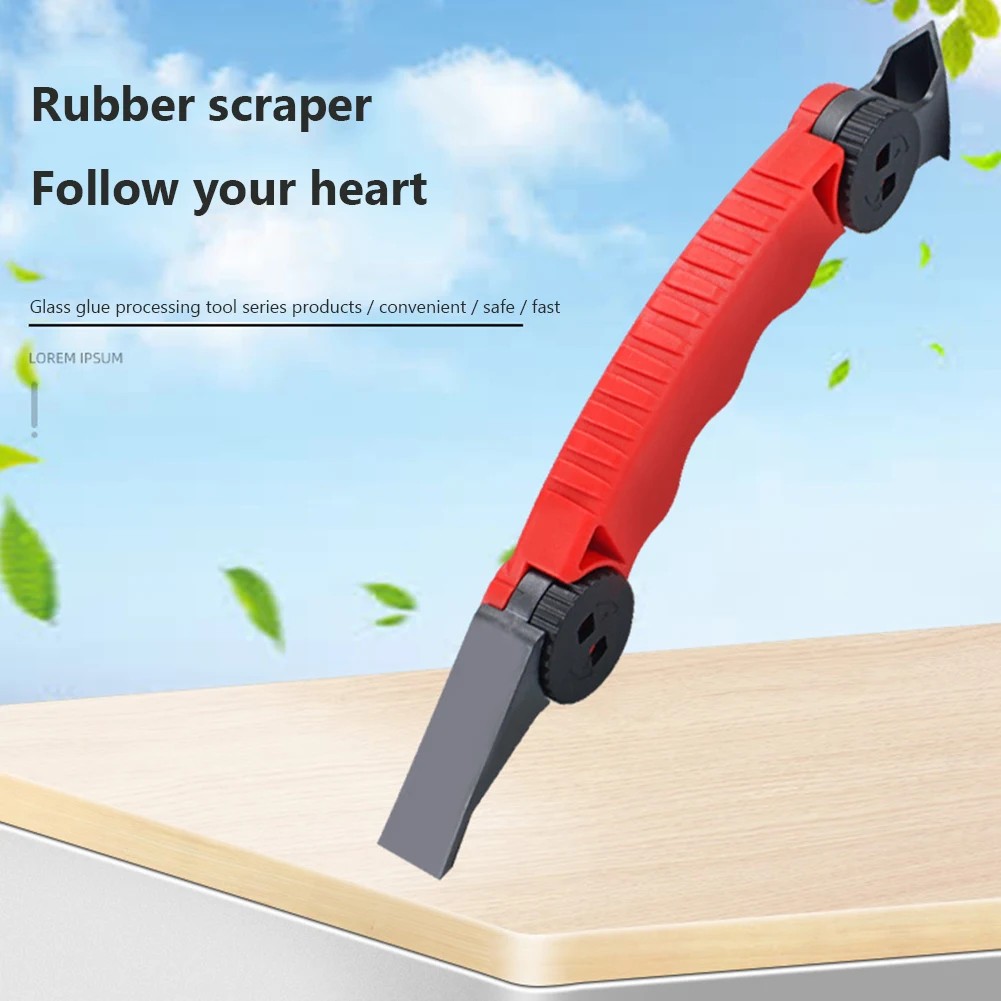 Colle de verre polyvalente, grattoir d'angle de fenêtre, fraise d'angle ...