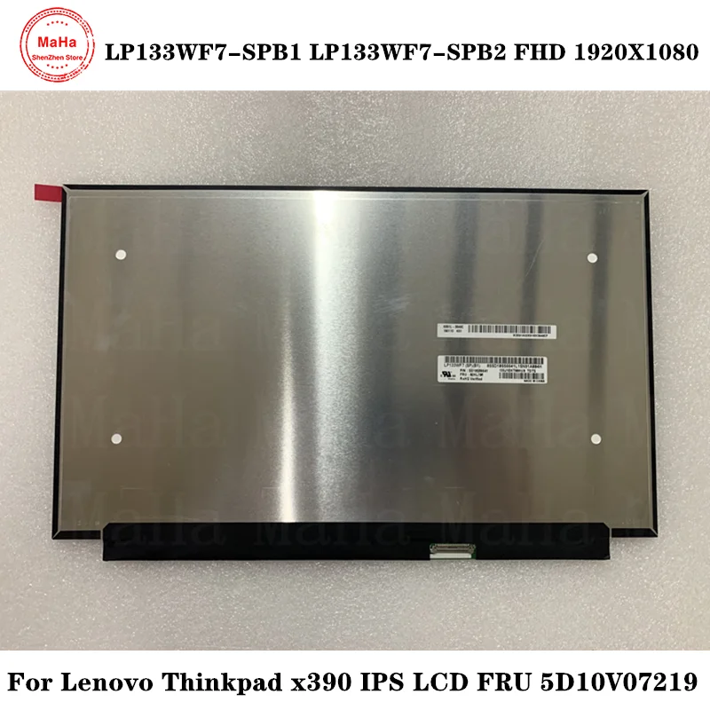 13-3-LP133WF7-SPB1-N133HCE-EN2-For-Lenovo-ThinkPad-X395-X13-LCD-Screen ...