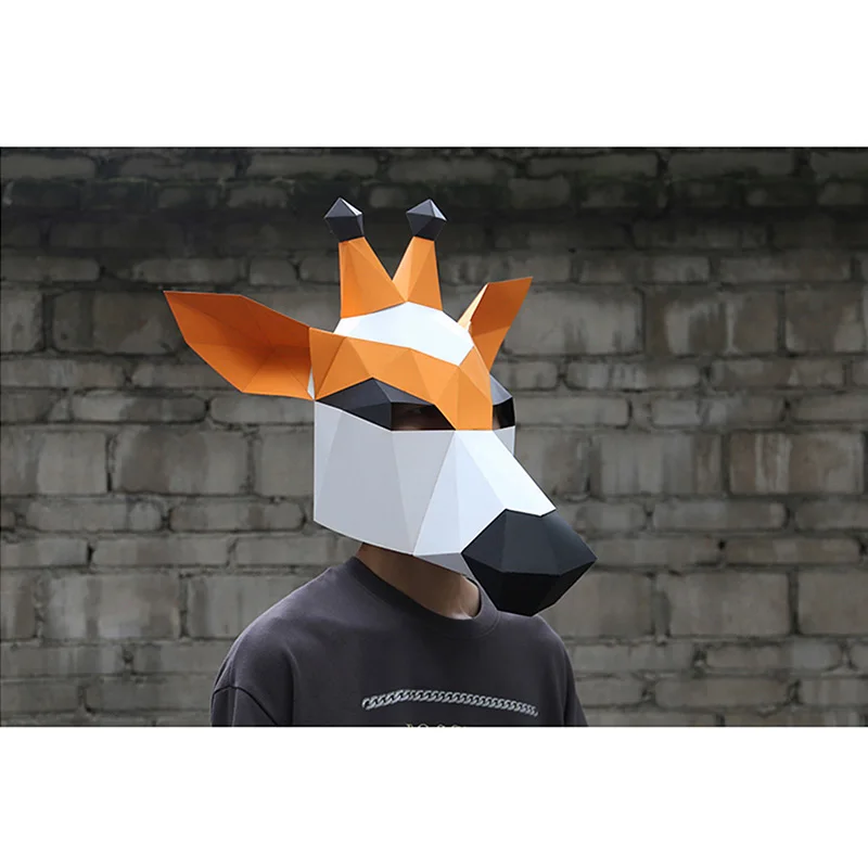 Giraffe Mask Paper