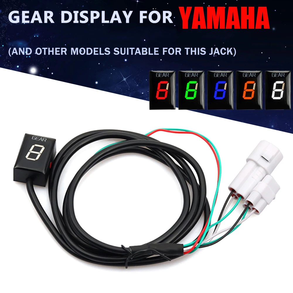 Motorcycle-Gear-Display-Indicator-For-Yamaha-XJ6-FZ6-FZ8-R1-R6-FZ400 ...